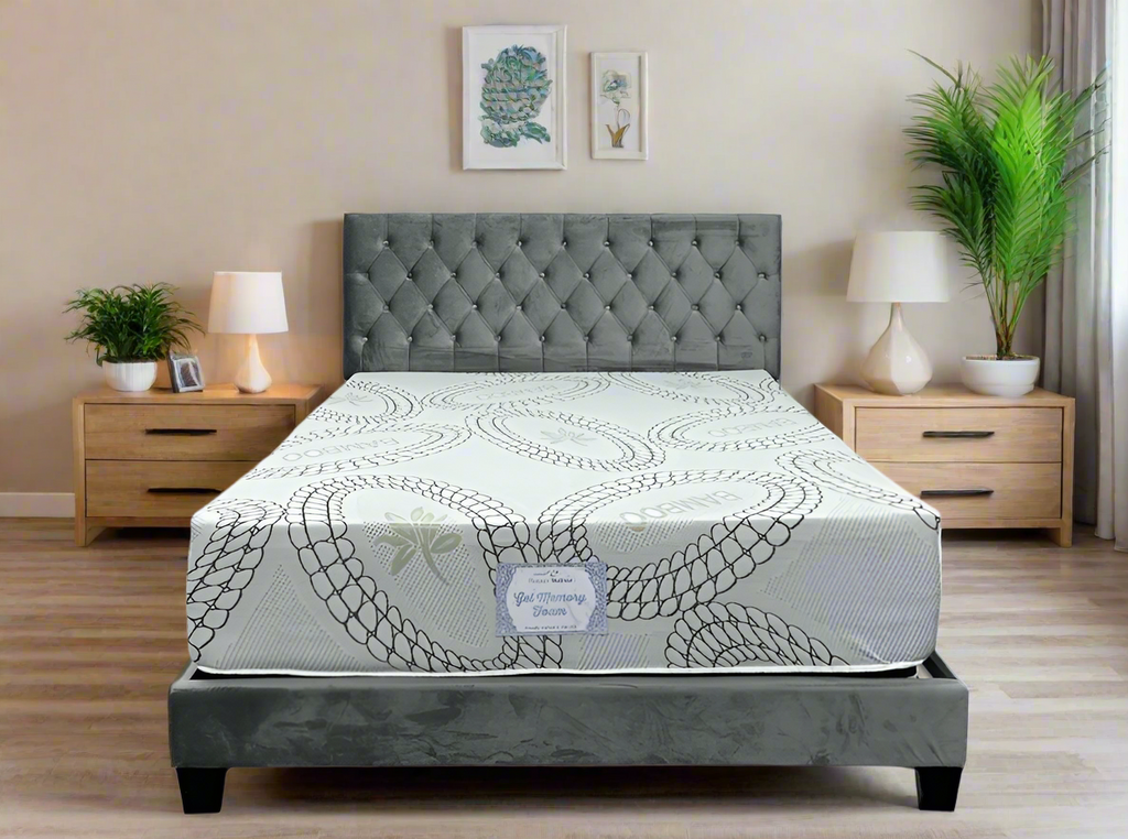 Gel Memory Foam Soft Plush Mattress