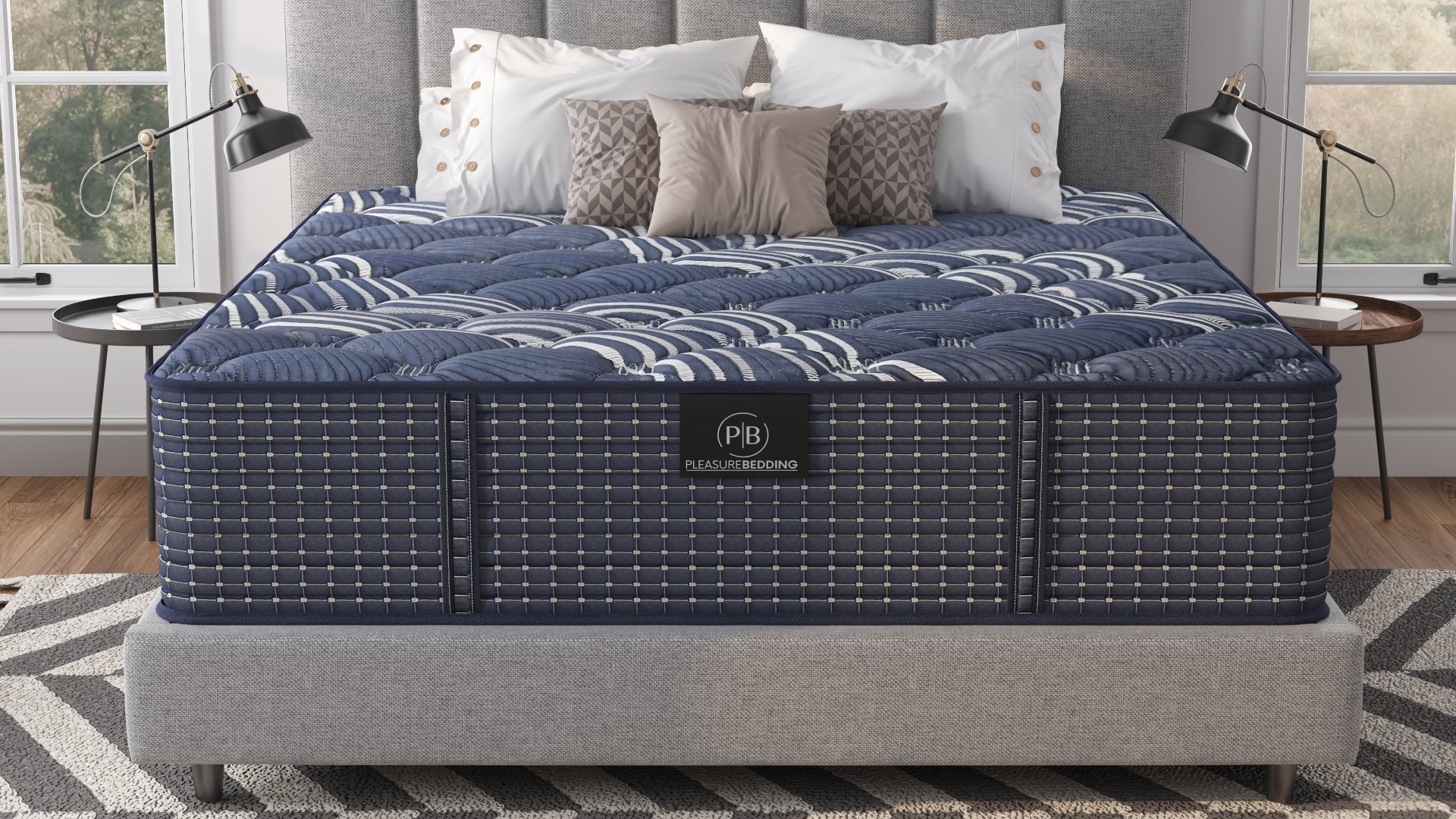 Deep Blue Jumbo 14" Mattress – Mattress Liquidators NJ